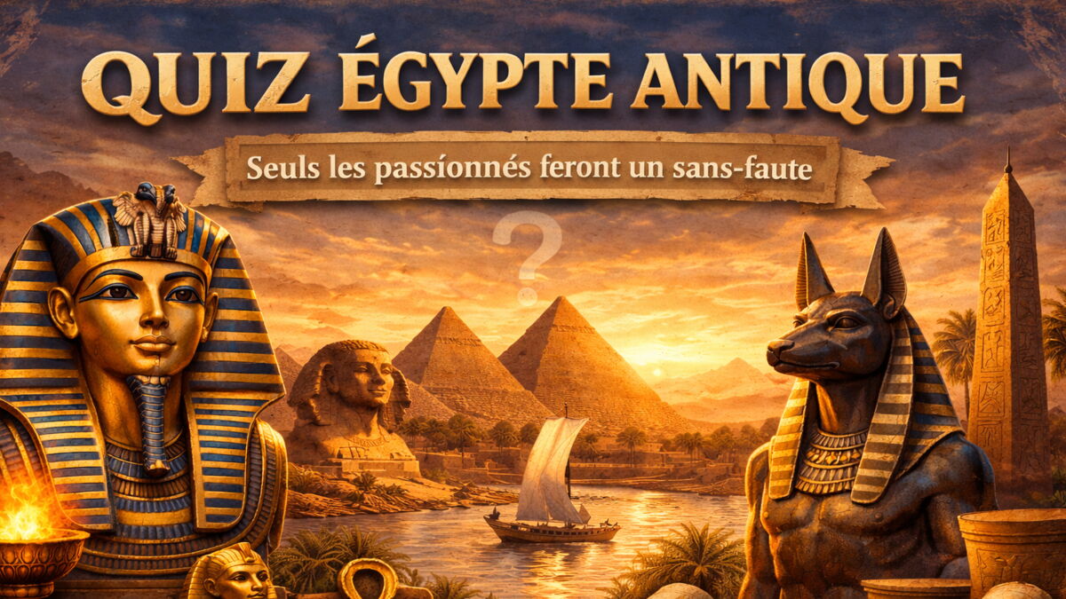 Quiz Égypte antique : seuls les passionnés feront un sans-faute