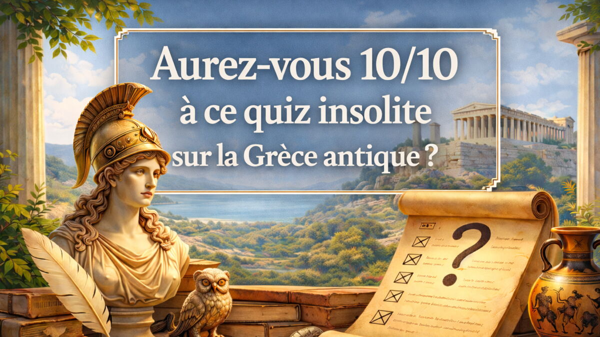 Aurez-vous 10/10 à ce quiz insolite sur la Grèce antique